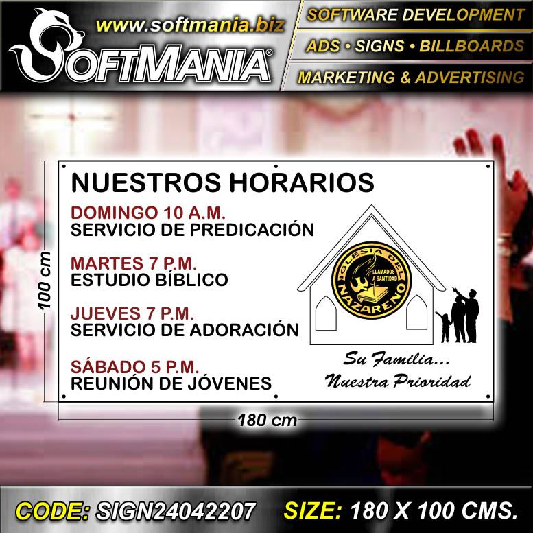 Rotulo Publicitario Banner de Vinil de Corte con Ojetes de Metal para ...