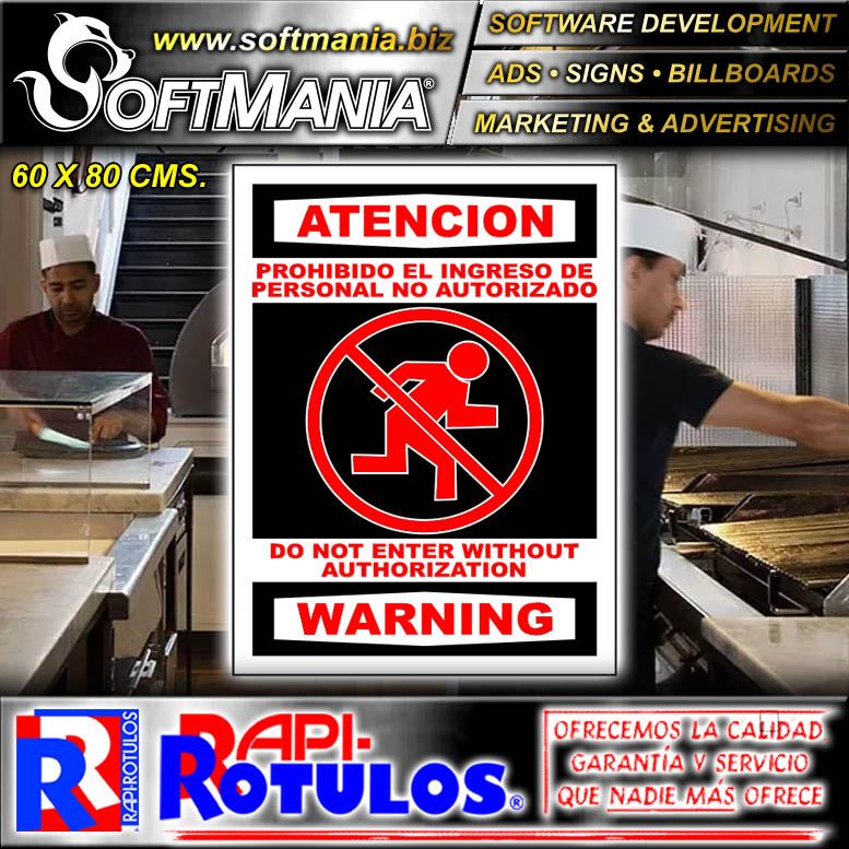 Rotulo Publicitario Lamina de Hierro con Rotulado de Vinil de Corte con ...